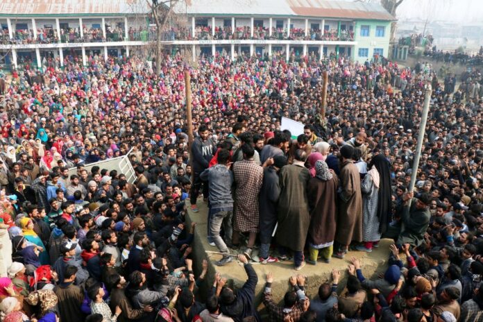 Multiple rounds of funeral prayers held for slain LeT commander in ...