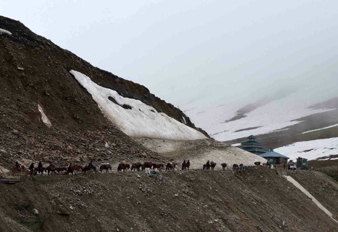 Traffic Resumes As Mughal Road Reopens After Landslide Clearance