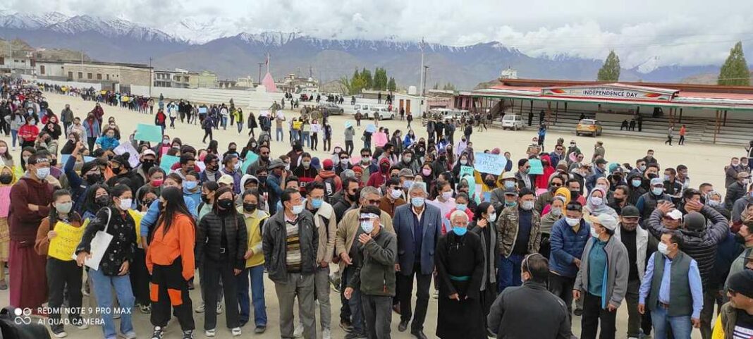 Avoid Making Ladakh, Another Kashmir; Leaders At Leh Protest Rally ...